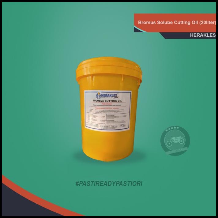 Jual Bromus Solube Cutting Oil Herakles (1 Pail Isi 20 Liter) | Shopee ...