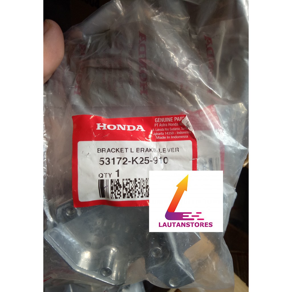 Jual 53172-K25-910 Bracket L Handle - Dudukan Handle rem kiri - bracket ...