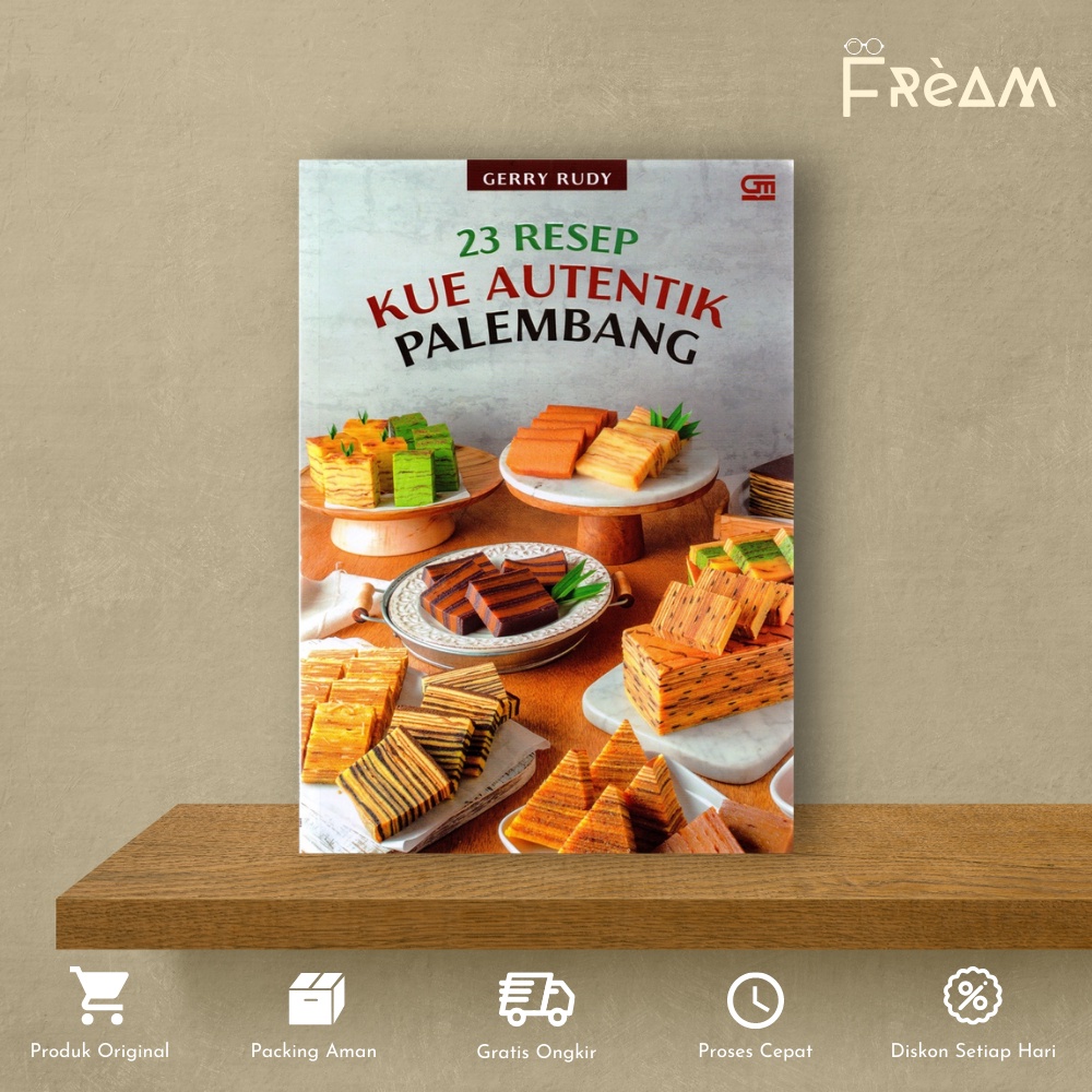 Jual Buku Masak 23 Resep Kue Autentik Palembang by GERRY RUDY | Shopee ...