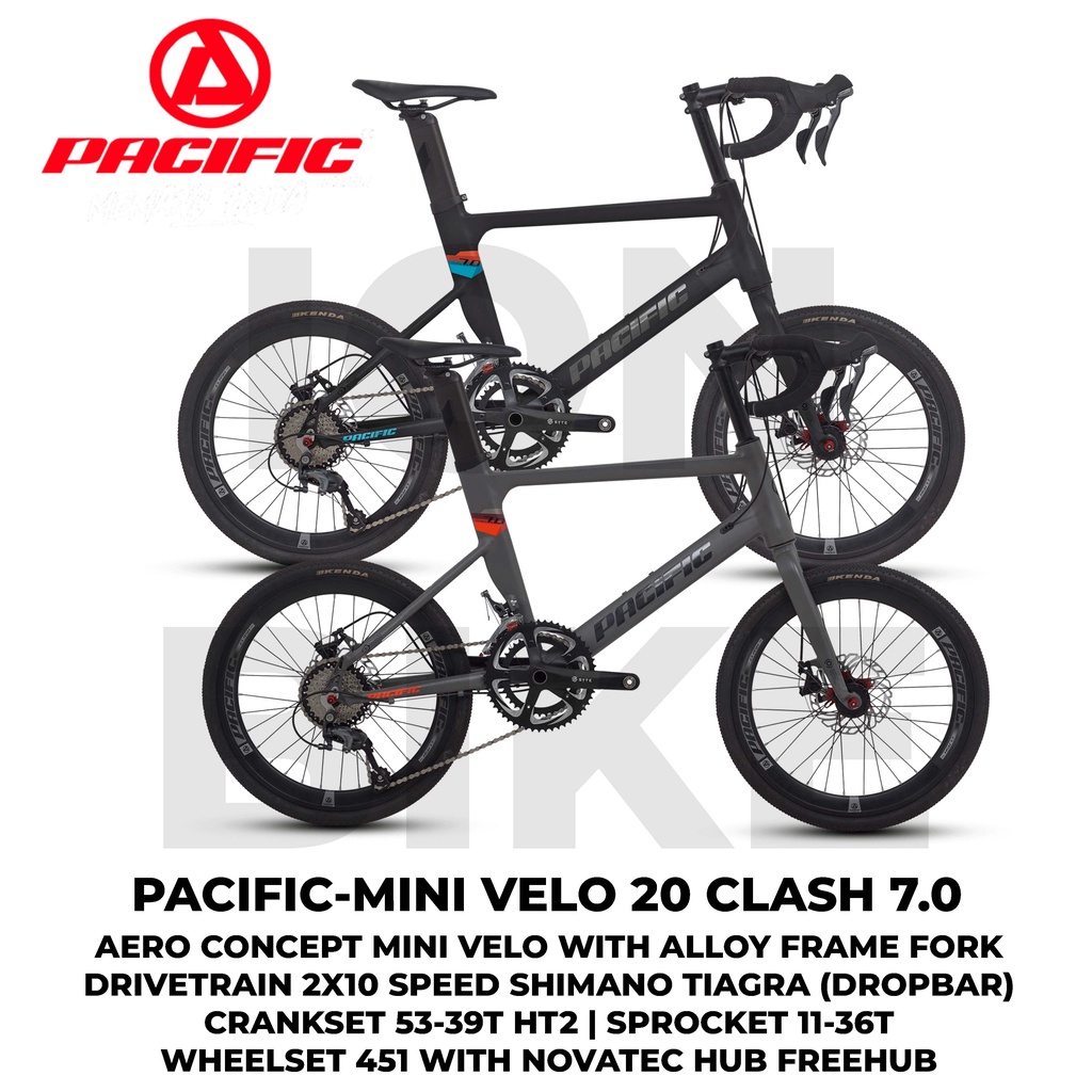 Jual Sepeda Mini Velo 20 Pacific Clash 7.0 Terbaru Minivelo Dewasa Anak ...