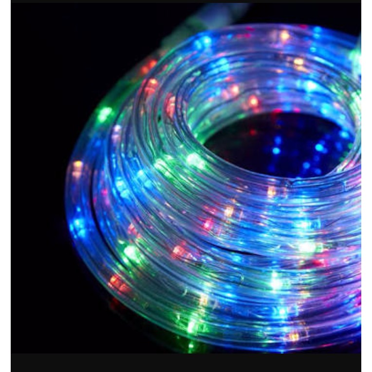 Jual lampu led selang / rope light / lampu dekorasi 10m WARNA WARNI ...
