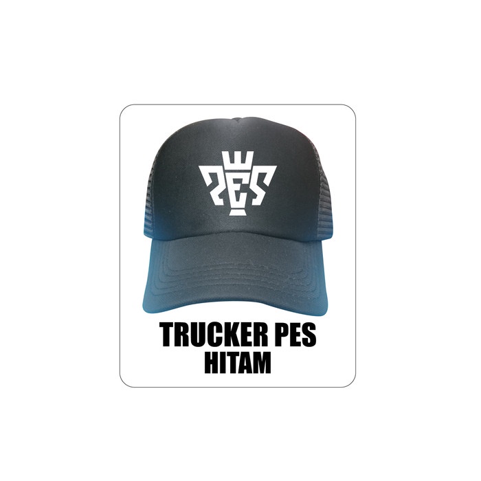 Jual TOPI TRUCKER JARING DISTRO PES PRO EVOLUTION SOCCER POLOS CUSTOM ...
