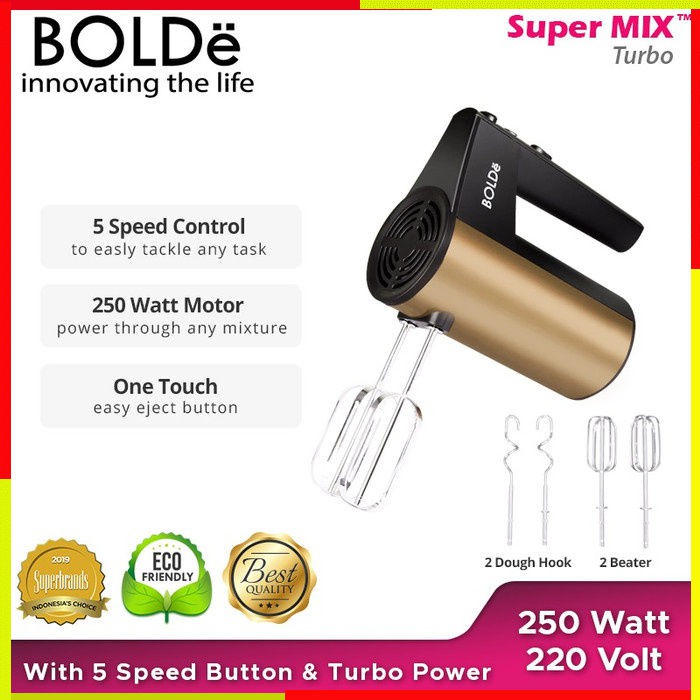 Jual HAND MIXER BOLDE SUPER MIX MIXER MIKSER MIXSER TANGAN PENGADUK ...