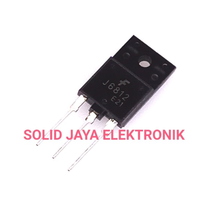 Jual TRANSISTOR J6812 J 6812 J-6812 TR NPN TRANSISTOR ASLI ORIGINAL ...