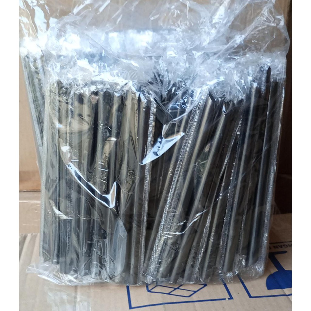 Jual SEDOTAN BUBBLE HITAM / STRAW BLACK BUBBLE / SEDOTAN PLASTIK STERIL ...