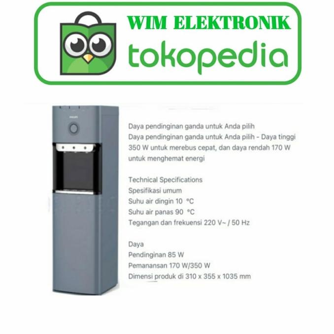 Jual Dispenser galon bawah philips ADD 4966 / ADD4966 | Shopee Indonesia