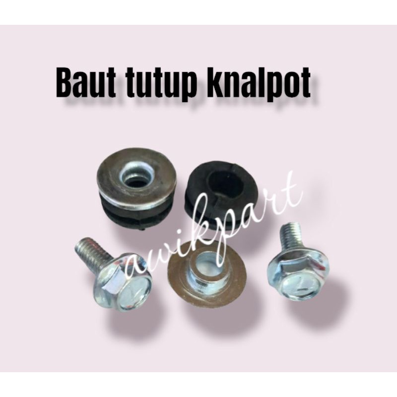 Jual baut set cover tutup knalpot | Shopee Indonesia