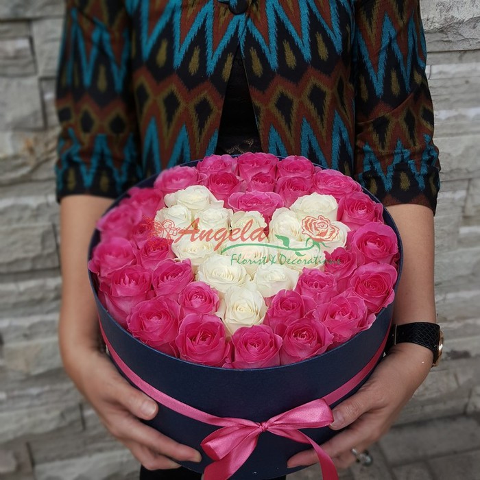 Jual [ O ] Bunga Mawar Love 2 Warna Rose Segar - D 30 x 20 cm | Shopee ...
