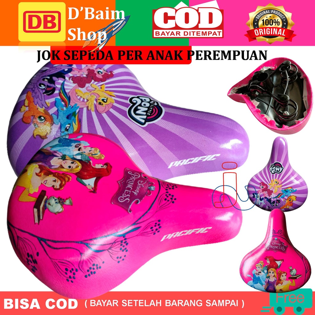 Jual Jok Sepeda Anak Pegas Perempuan Pacific SP H-180 | Shopee Indonesia