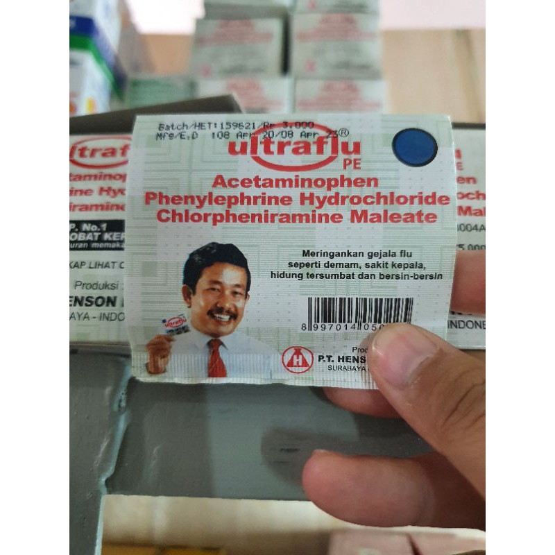 Jual Ultraflu tab 1 strip ( isi 4 tab ) | Shopee Indonesia
