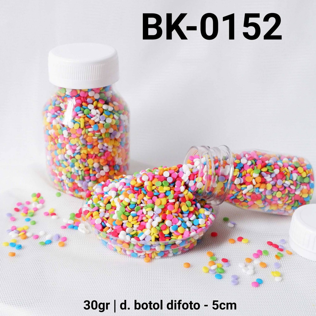 Jual BK-0152 Sprinkles sprinkle sprinkel 30gr 30 gram konfetti confetti ...
