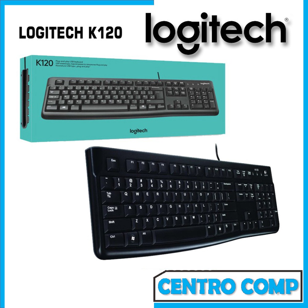 Jual LOGITECH KEYBOARD USB K120 | Shopee Indonesia