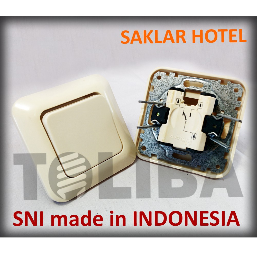 Jual saklar engkel hotel gracio broco / saklar tangga tanam tembok ib ...
