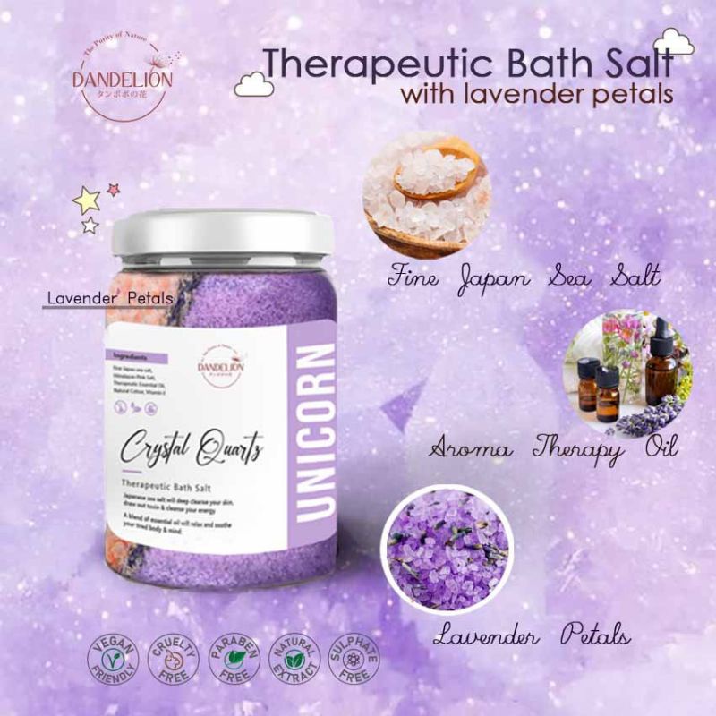 Jual SALT BATH UNICORN - Garam mandi aromatherapy therapeutic | Garam ...