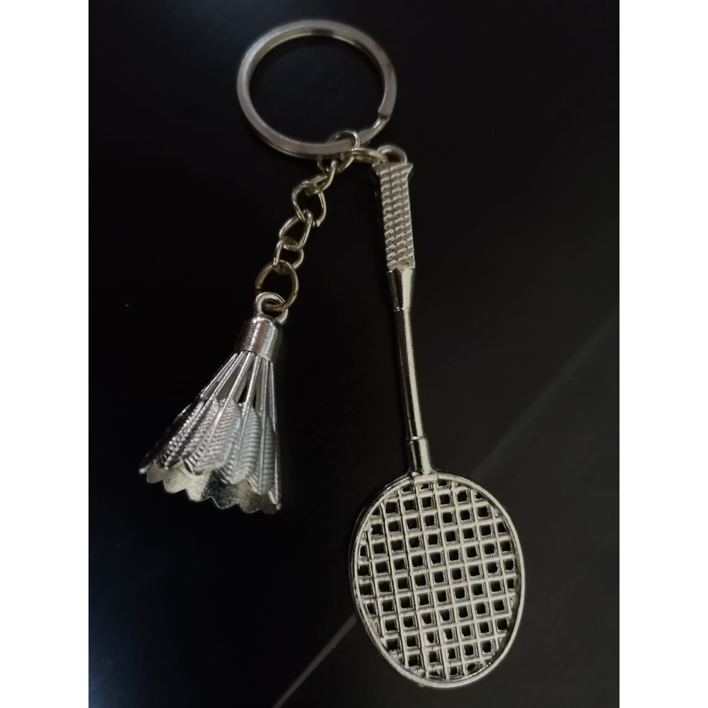 Jual Badminton Keychain Gantungan Kunci Raket | Shopee Indonesia