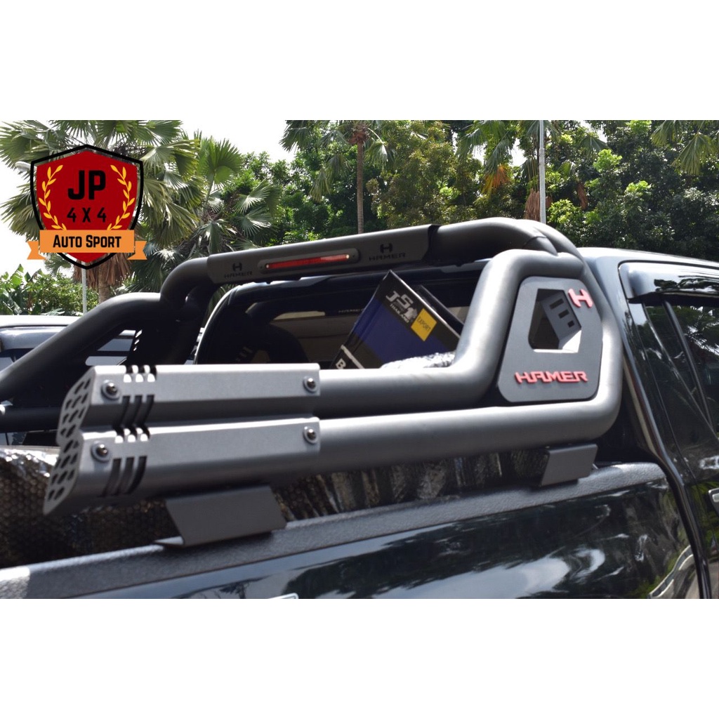 Jual Rollbar Hamer Hilux Ranger Navara Triton Import High Quality | Shopee Indonesia