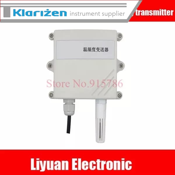 Jual temperature humidity transmitter 4-20mA analog sensor 0-5V ...