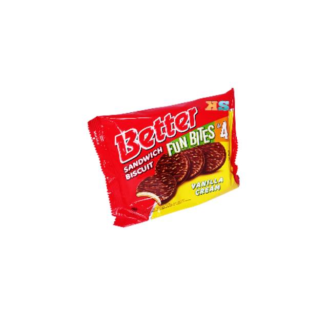 Jual Better FUN Bites Sandwich Biscuits - Netto 12 gr x 4 pcs | Shopee ...