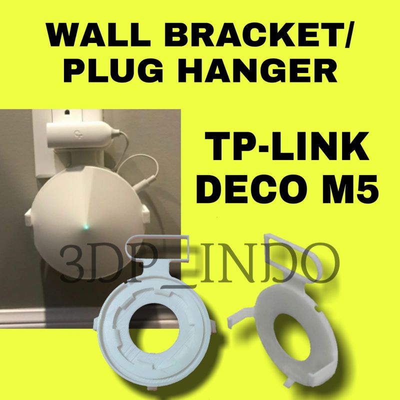 Jual Tp link Deco M5 Wall Mount Bracket Holder Socket Plug Hanger ...