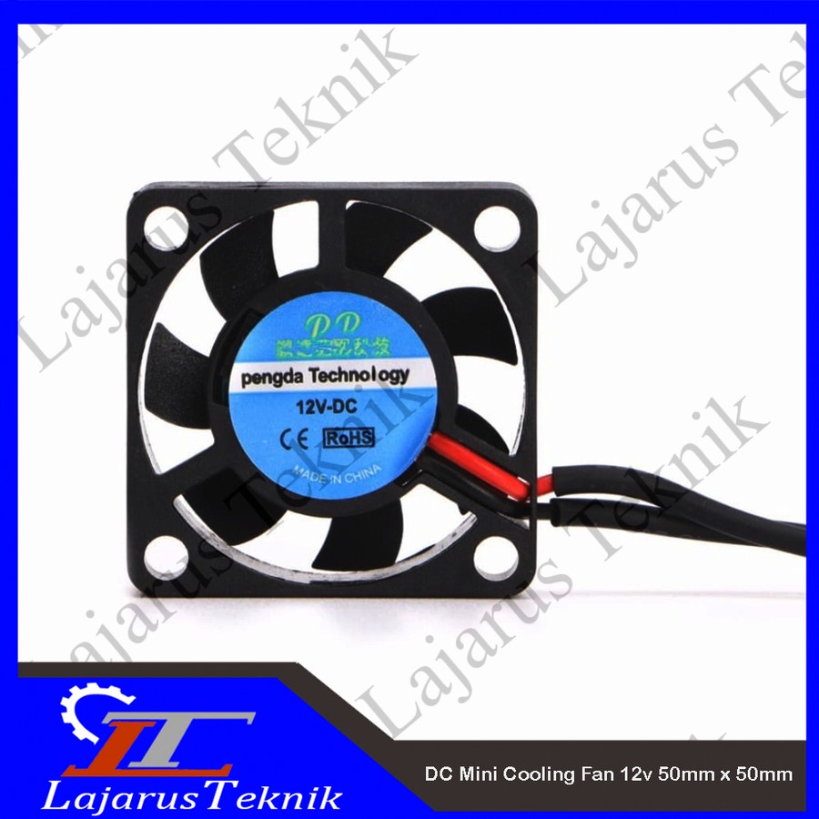 Jual DC Mini Cooling Fan 12v 50mm x 10mm | Shopee Indonesia
