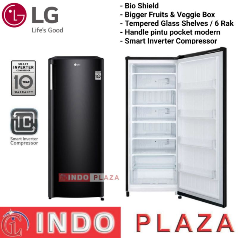 Jual KULKAS FREEZER LG 6 RAK INVERTER / NON INVERTER 304 SERIES ...