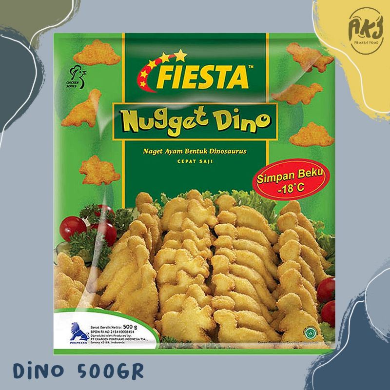 Jual Fiesta Nugget Naget Dino 500gr | Shopee Indonesia