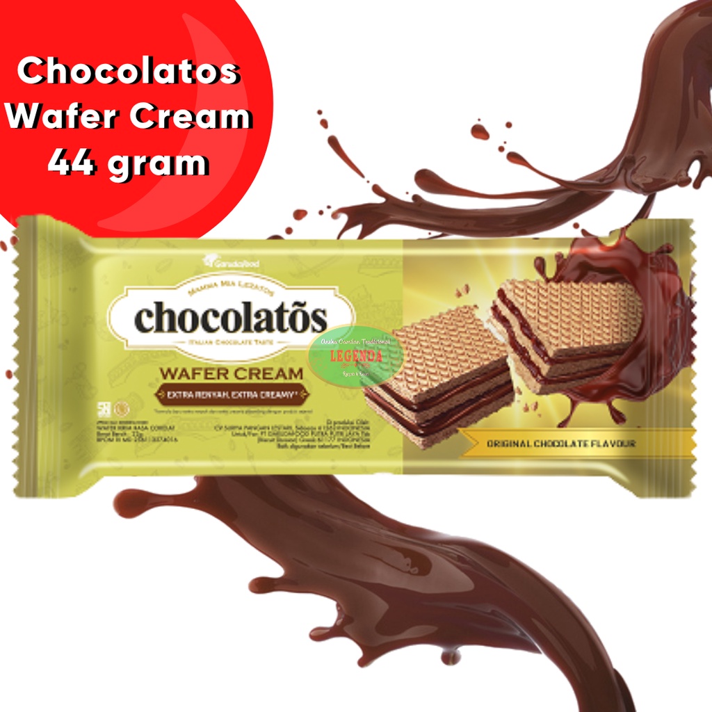 Jual Chocolatos Wafer Cream 44gr | Shopee Indonesia