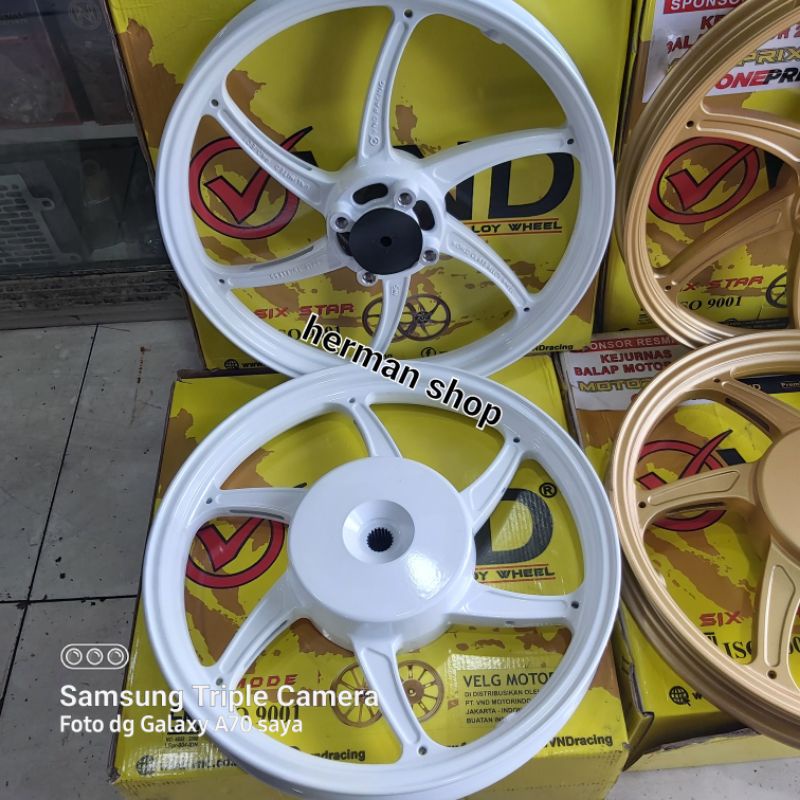 Jual VELG VND SIX STAR BEAT SCOOPY GENIO VARIO110 VARIO 125 VARIO 150 ...