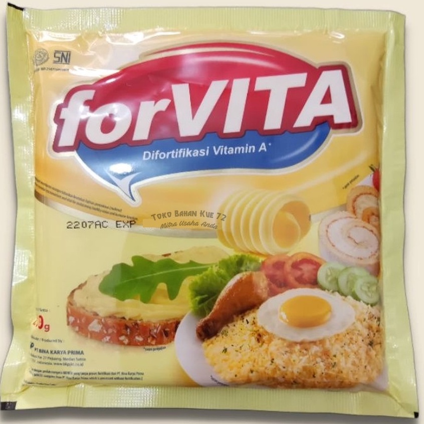 Jual forVITA Margarin 200gr Fortified with Vitamin A | Shopee Indonesia
