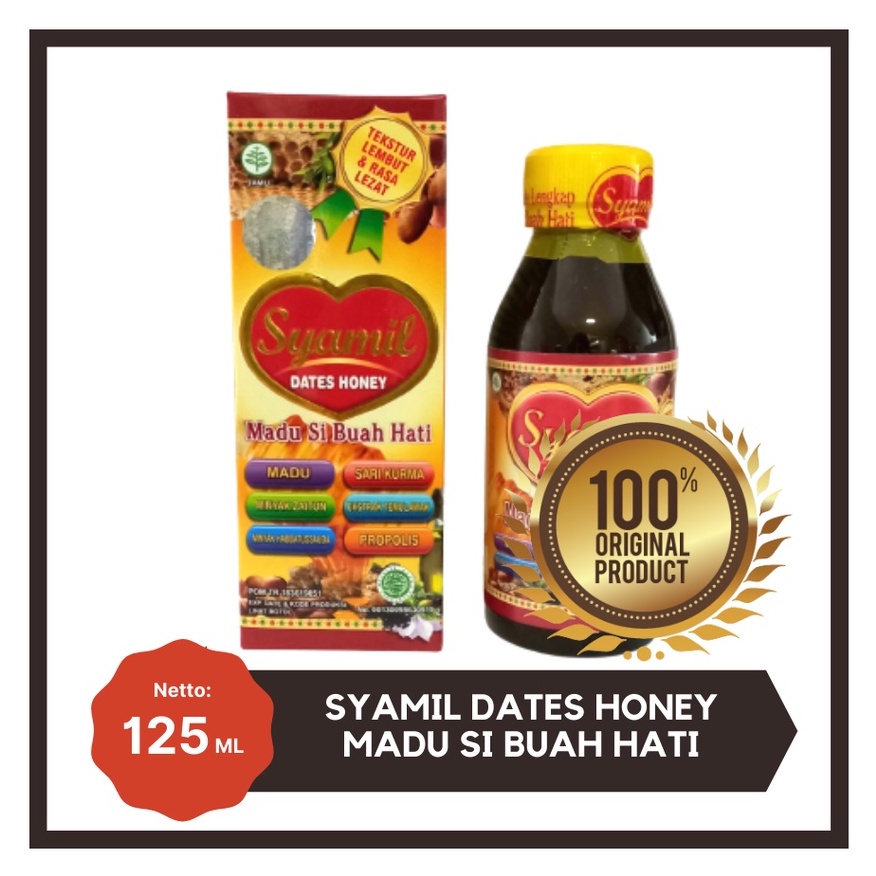 Jual Madu Anak SYAMIL KIDS Dates Honey Madu Lengkap Si Buah Hati ...
