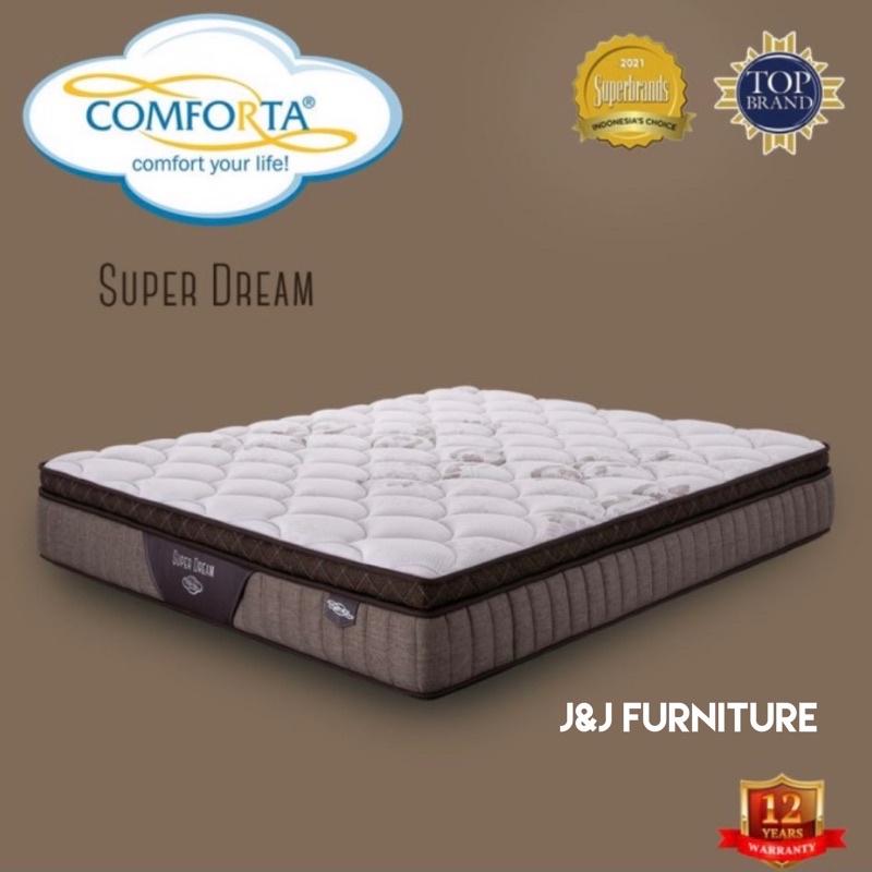 Jual comforta super dream matras murah makassar springbed comforta ...