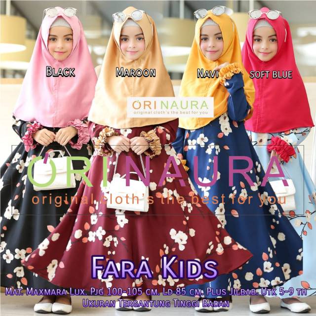 Jual Fara kids ori by naura |ppq | Shopee Indonesia
