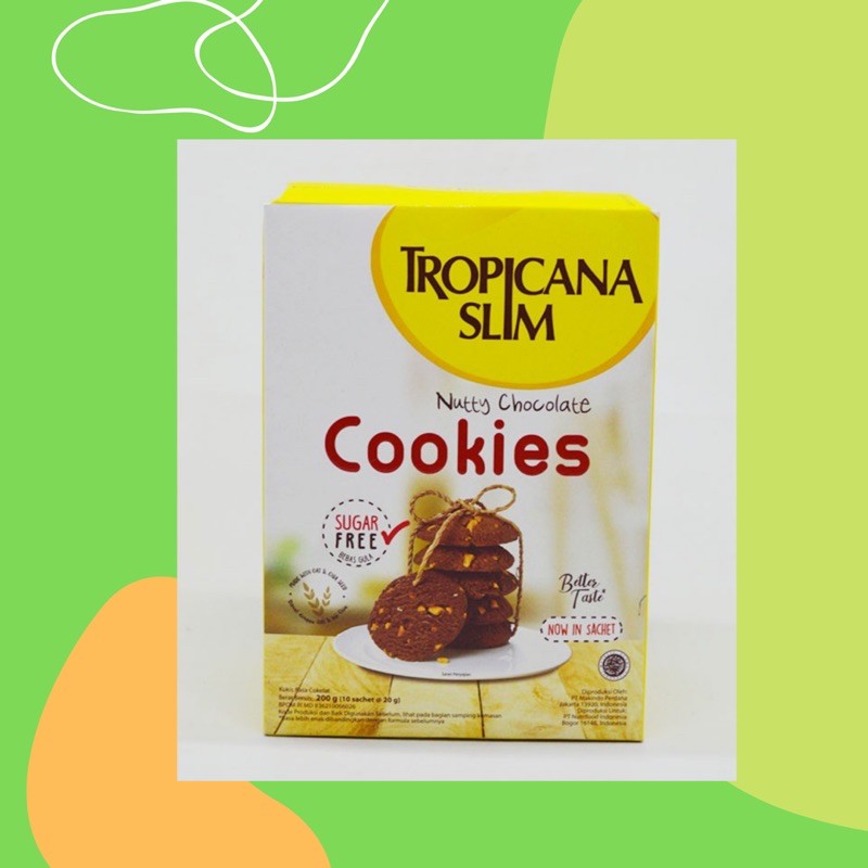 Jual Tropicana Slim Cookies - Nutty Cookies 200gr | Shopee Indonesia