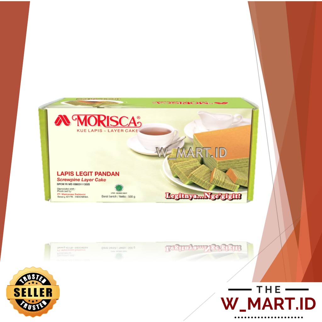 Jual MORISCA LAPIS LEGIT PANDAN / INDONESIAN LAYER CAKE | Shopee Indonesia