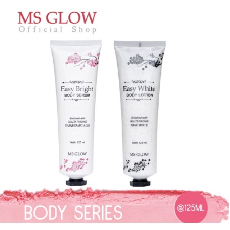 Jual Paket body ms glow / easy white body series ms glow | Shopee Indonesia
