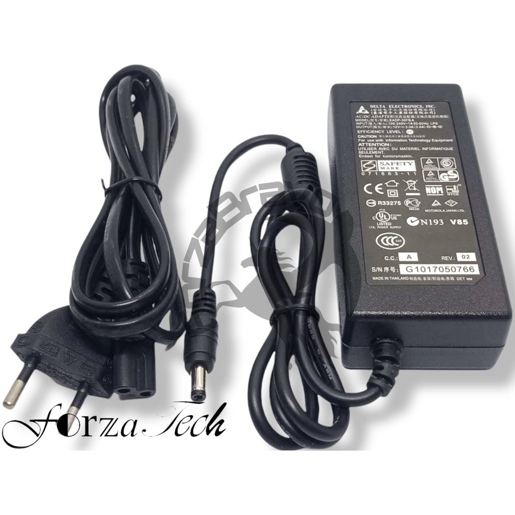 Jual Adaptor 12 Volt 5.5*2.5mm Fit LCD Monitor Acer AC501 AC711 AC915 ...