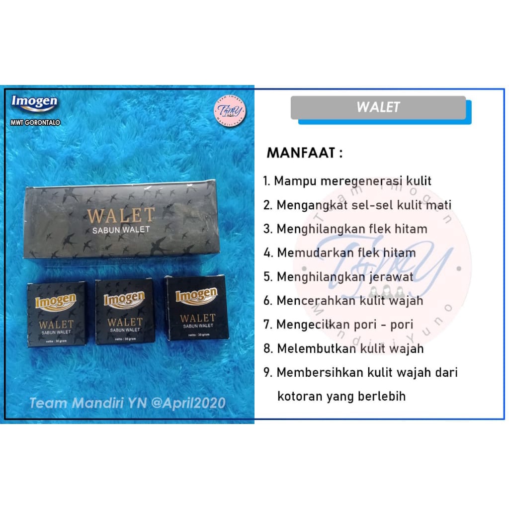 Jual Sabun walet imogen original - imogen sabun walet original exp 2024 ...