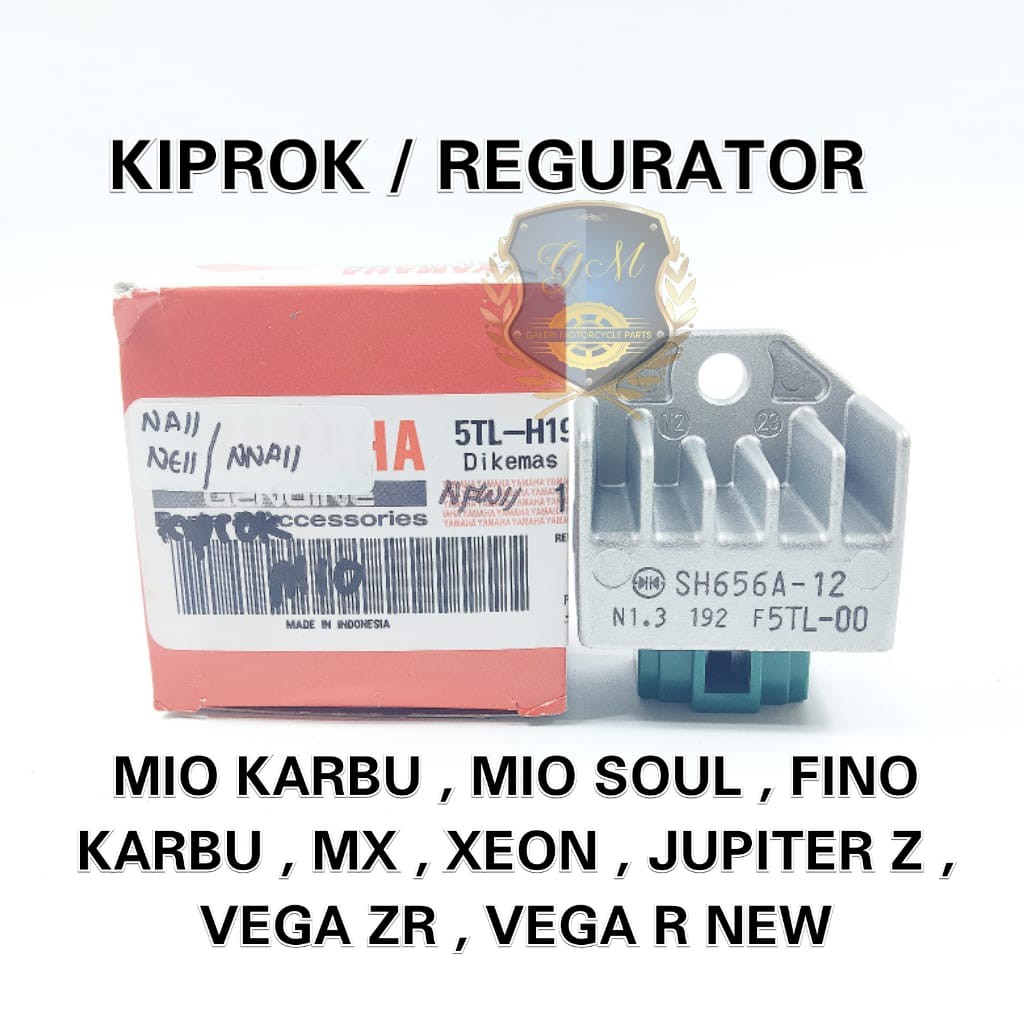 Jual ORIGINAL KIPROK MIO REGULATOR 5TL YAMAHA MIO SOUL FINO CARBU MX ...