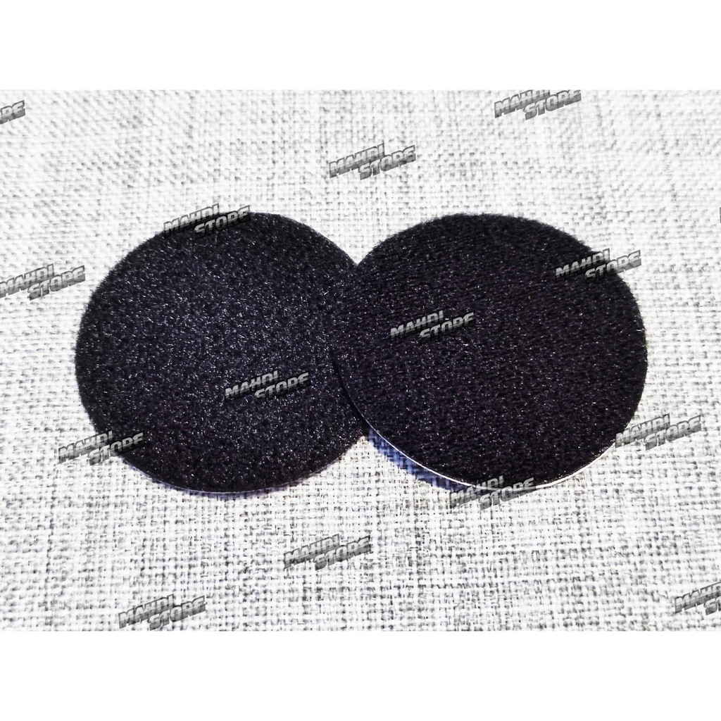 Jual Velcro Lem Perekat Bulat Kasar Halus Speaker Mic Intercom ...