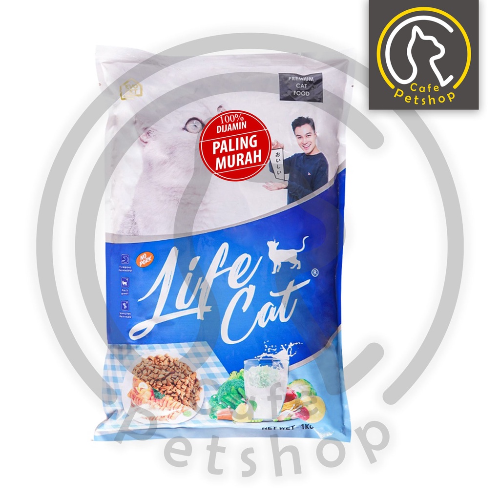 Jual Dry food Life cat 800gr Dan Life Cat 1 Kg - Makanan Kering Kucing ...