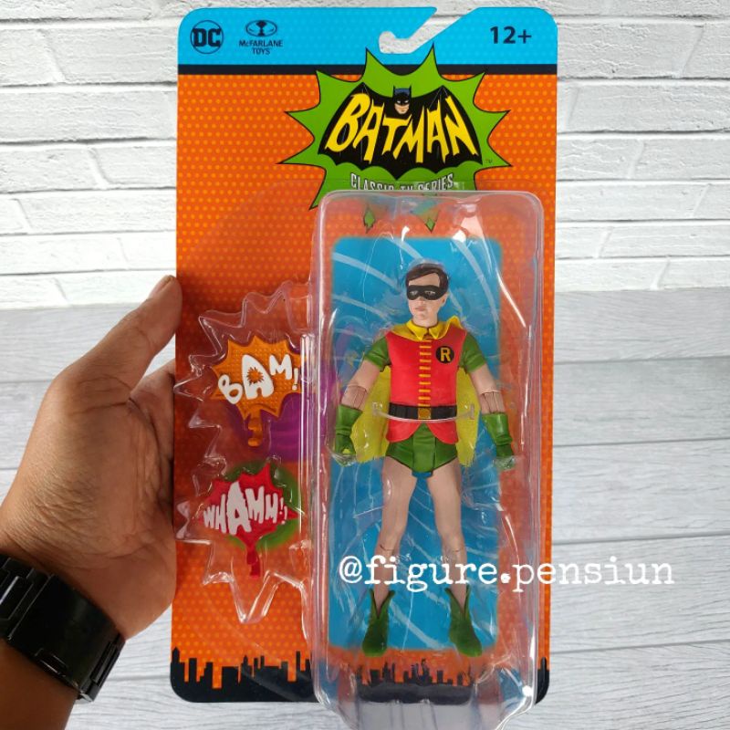 Jual DC MULTIVERSE MCFARLANE TOYS ROBIN BATMAN CLASSIC TV SERIES ACTION ...