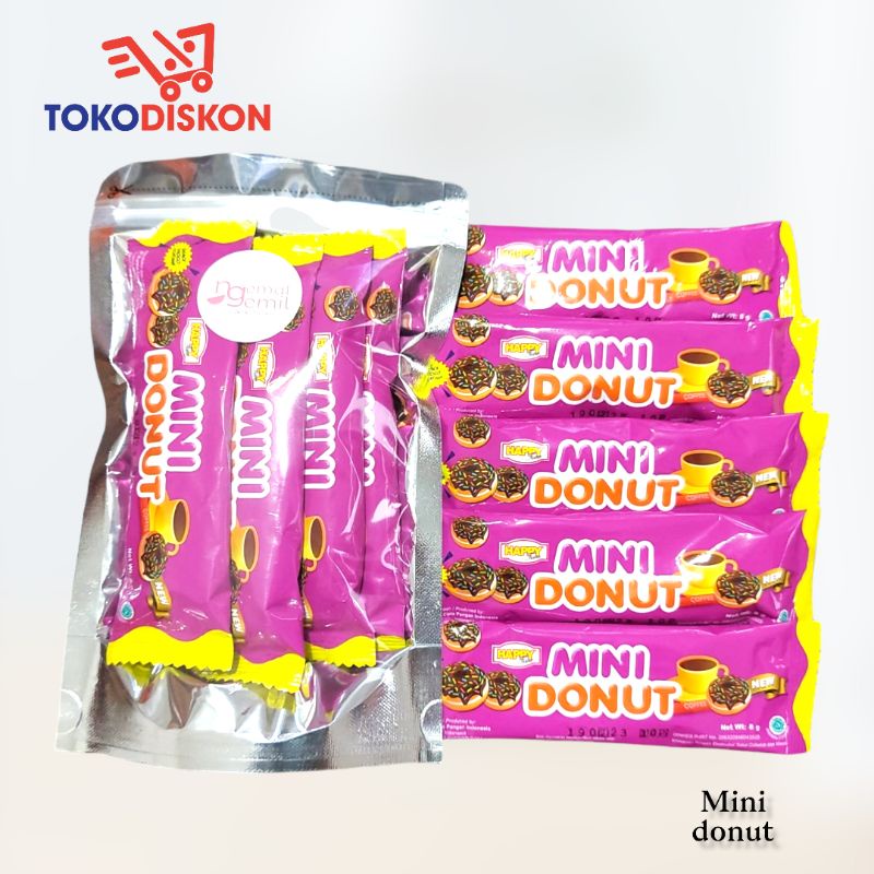 Jual Biskuit Mini Donat 3in1 // Premium | Shopee Indonesia