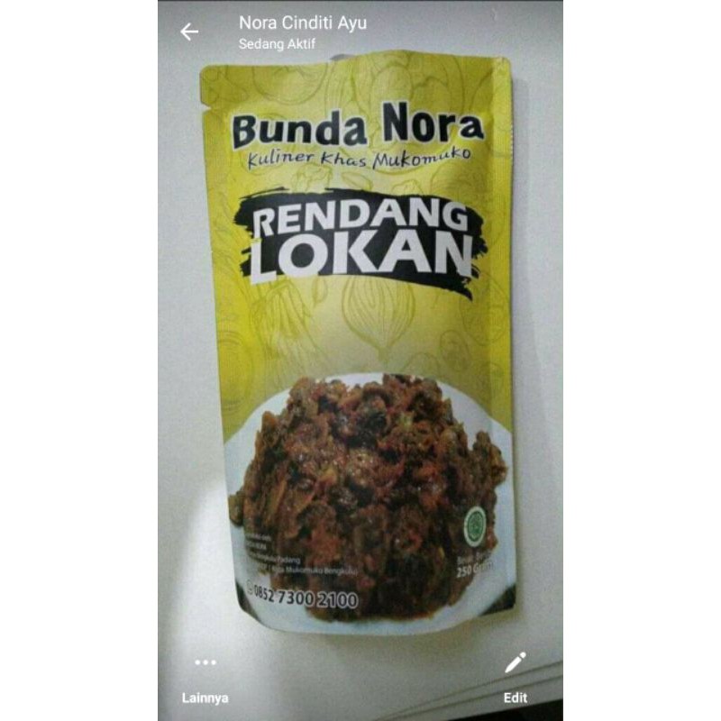 Jual rendang lokan | Shopee Indonesia