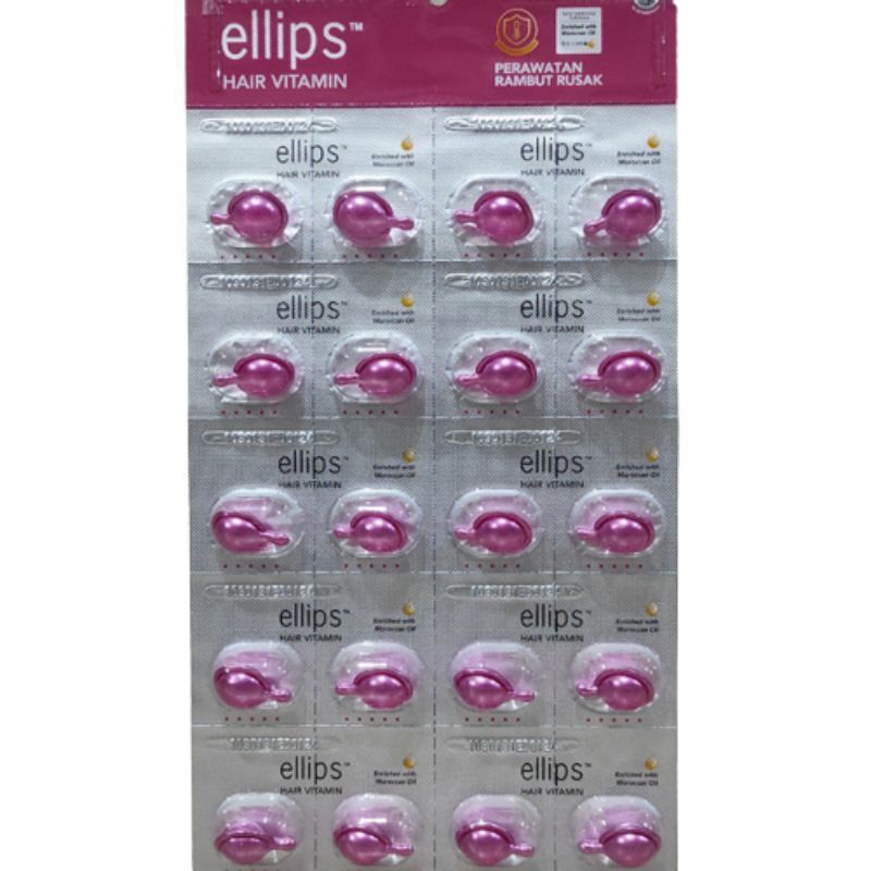 Jual Ellips/vitamin/nutrisi/treatment/rambut pink | Shopee Indonesia