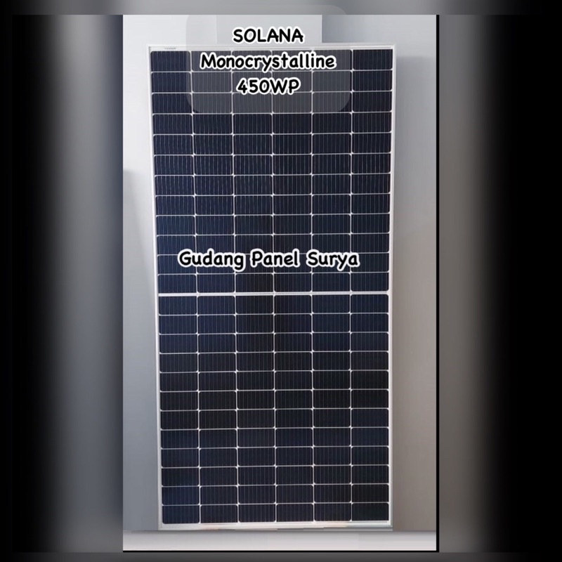Jual Solar Panel Surya Solarcell Solana Mono 450wp 450WP ...