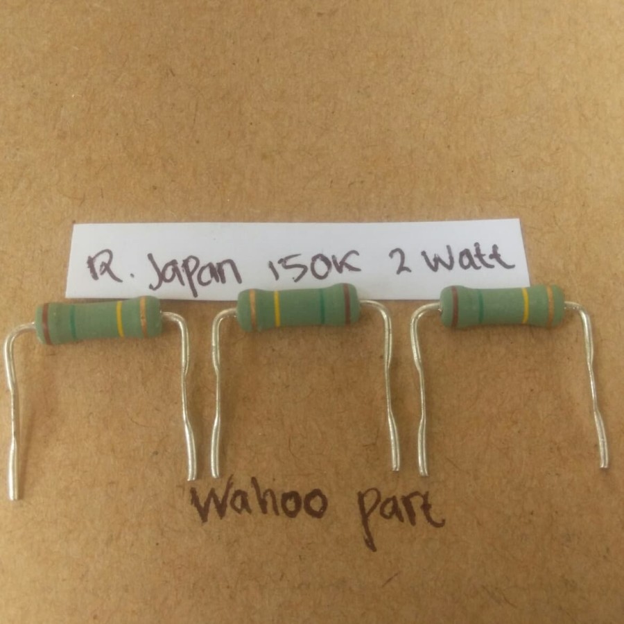 Jual Resistor 150K japan 2 watt | Shopee Indonesia