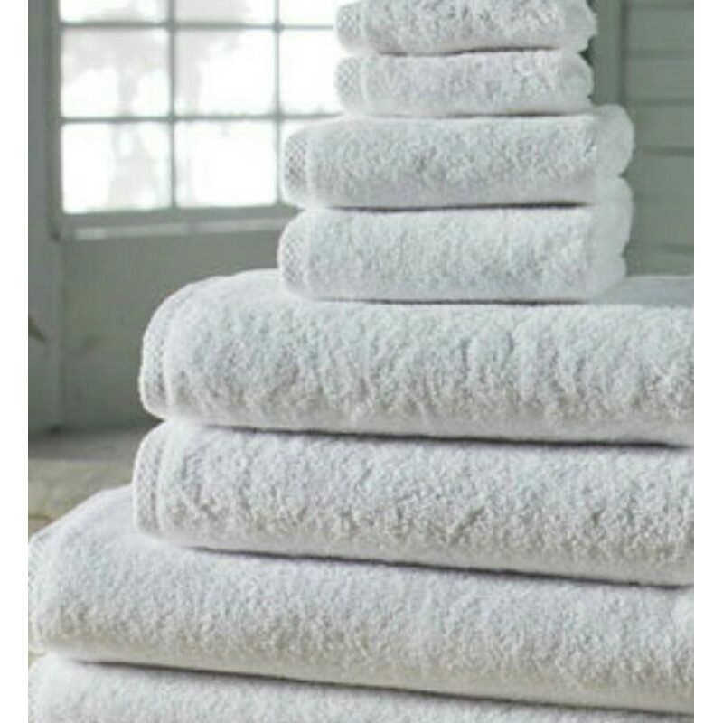 Jual Handuk Mandi Putih Tebal/ Handuk Mandi Hotel/ Bath Towel White ...