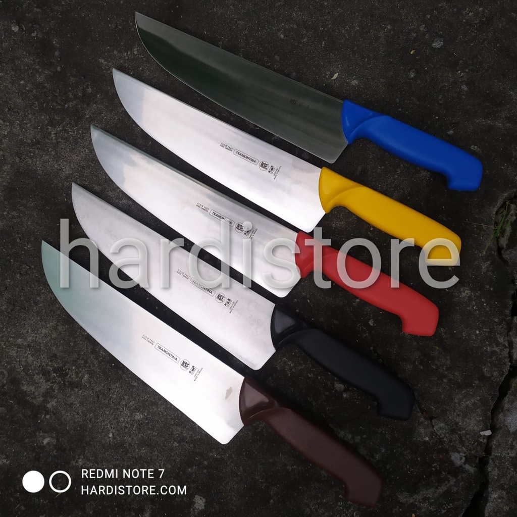 Jual PISAU SEMBELIH & IRIS DAGING 11 inchi / 28 cm TRAMONTINA MEAT ...