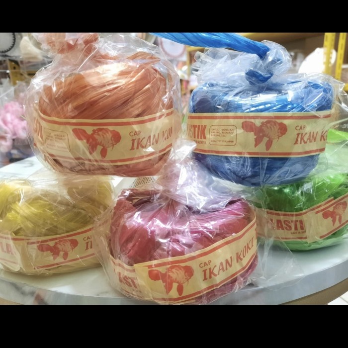 Jual Tali Rapiah Rafia Rafiah Warna Warni 23 Gram 23Gr Grosir Murah ...