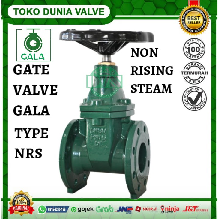Jual GALA GATE VALVE 6" DN150 NRS CONECTION FLANGE END JIS 10K | Shopee Indonesia